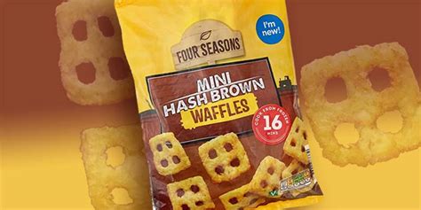 Aldis Four Seasons Mini Hash Brown Waffles Fills Mcdonalds Gap
