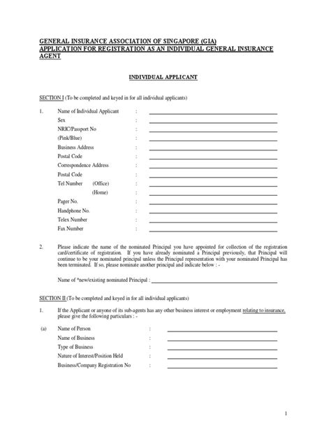 Etiqa Individual Application Form Pdf Crimes Crime And Violence