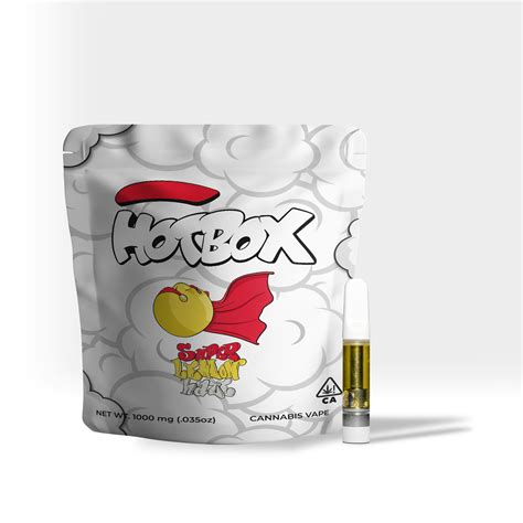 Hotbox Super Lemon Haze Sativa 510 Vape Carts 1g Hotbox™