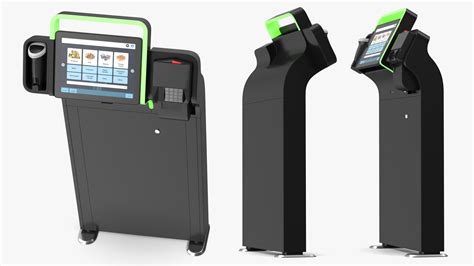 Self Checkout System Collection 3d Model 99 3ds Fbx Obj Ma Max