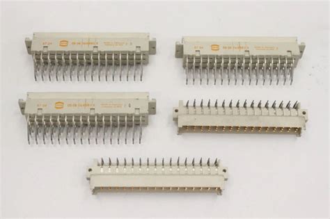 5x Harting Multipoint Verbinder Steckverbinder Steckerleiste