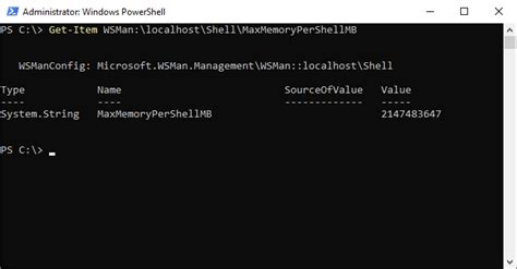 the wsman provider host process did not return a proper response