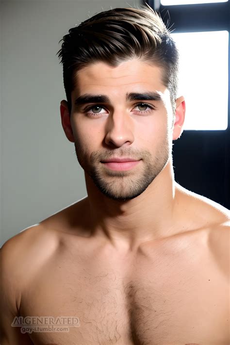Sideblog Generating AI Men On Tumblr Image Tagged With Ai Mage Gay