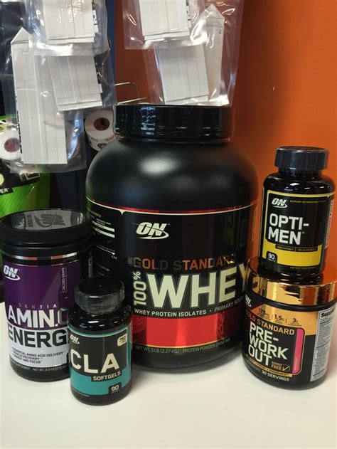 Gold Standard Optimum Nutrition Stack