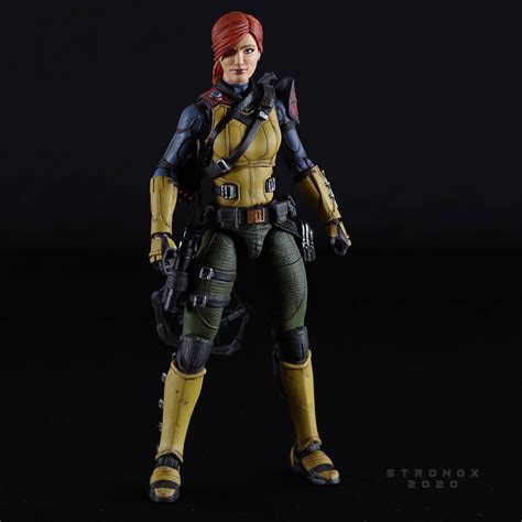 Stronox Custom Figures Gi Joe Classified Scarlett