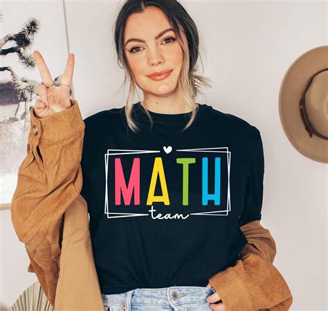 Math Team Svg Png Back To School Svg Math Teacher Shirt Png Math