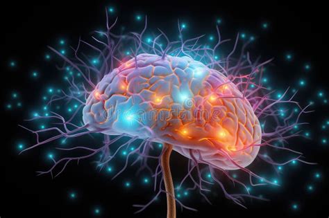 Colorful Brain Illustration Cognitive Science Educational Psychology Learning Neuroscience