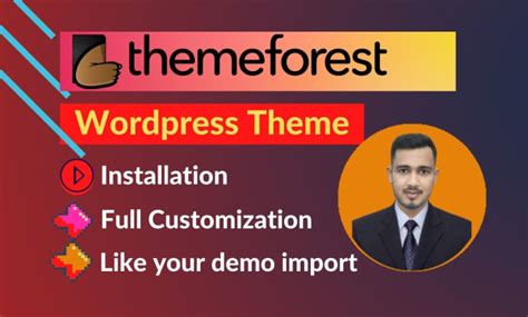 Do Themeforest Wordpress Theme Installation Demo Import Customization In 2 H By Himelh Fiverr