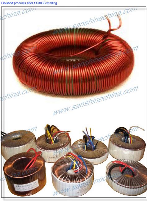 China Slider Type Big Toroid Core Current Transformer Winding Machine
