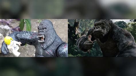 King Kong Vs V Rex Comparative Toy Movie Clip Youtube