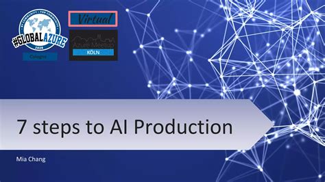 7 Steps To AI Production Global Azure Bootcamp 2020 Koln PPT