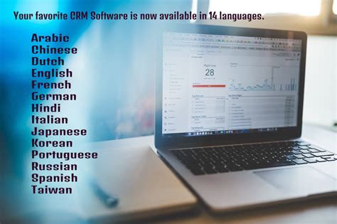 CRM Software Solutions Support Multiple Languages