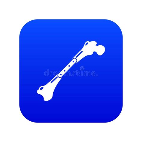 Broken Bone Icon Simple Style Stock Vector Illustration Of Hospital