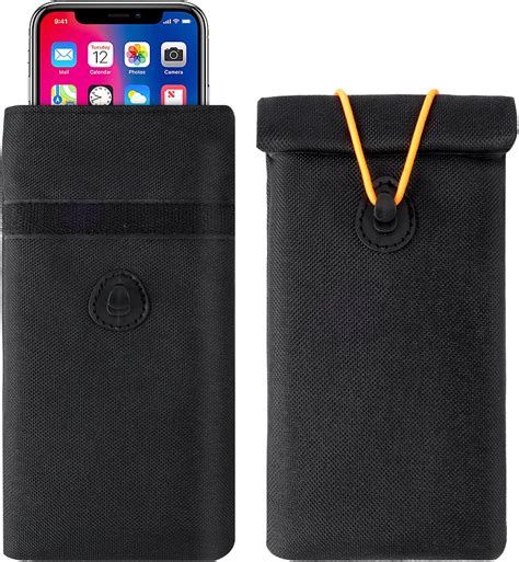 Soviuprz Phone Case Wallet With Faraday Bag For Key Fob