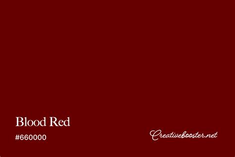 100 Shades Of Red Color Names Hex Rgb And Cmyk Codes Creativebooster