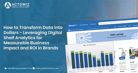 Transform Data Into Dollars Leveraging Digital Shelf Analytics