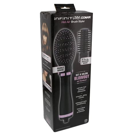 Conair Infinitipro Hot Air Brush Styler Shop Brushes And Combs At H E B