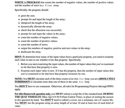 C Program For Count Positive And Negative Number In An Array Online