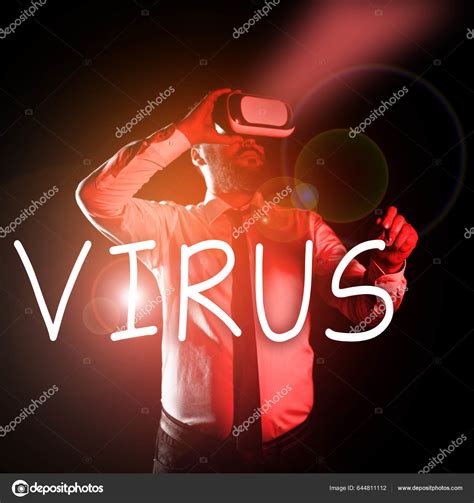 Handwriting Text Virus Business Overview Infective Agent Consists