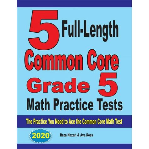 5th Grade Math Practice Test 5th Grade Math Test Prep Bundle