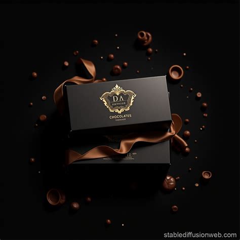 Luxury Chocolate Packaging Design Stable Diffusion Online