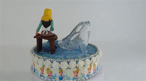 Cinderella Slipper Cake Topper