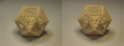 Octet Truss Node Environment From Rhombic Dodecahedrons By Mechadense