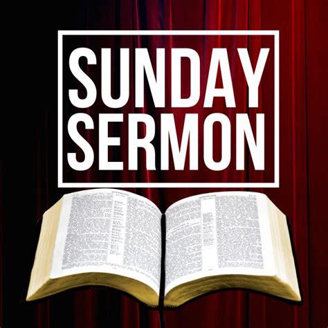 Sunday Sermon Slide Show Template Postermywall