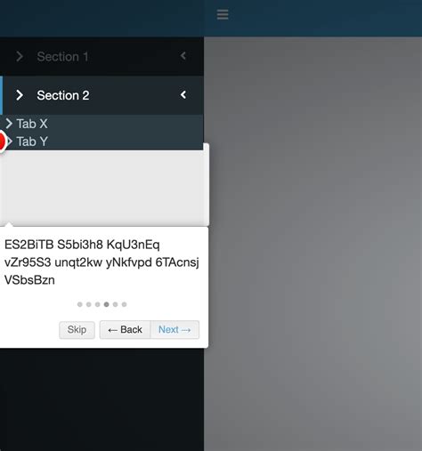 Javascript Using Rintrojs To Automatically Highlight Sidebar Menus Is Not Adjusted Correctly