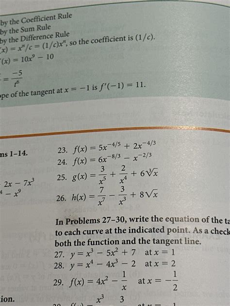 Solved In Problems Find The Derivative Of Each Chegg