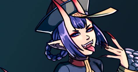 酒呑童子fate Shuten Douji Artistic Madmanのイラスト Pixiv