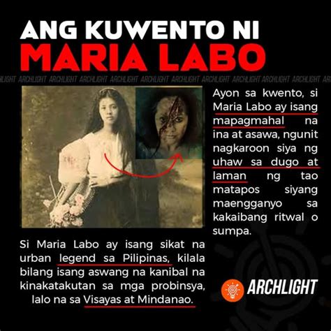 Archlight Si Maria Labo Ay Isang Sikat Na Urban Legend Sa Pilipinas