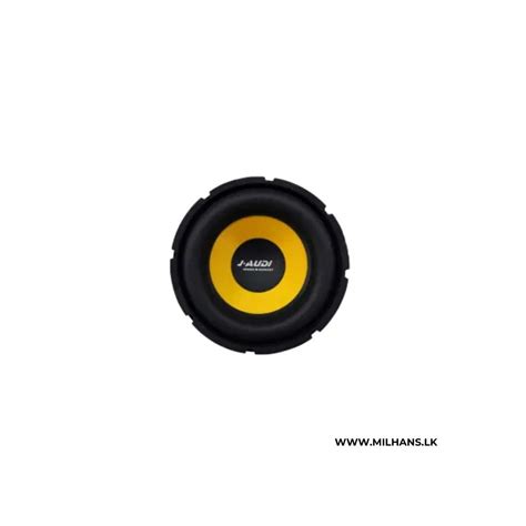 J Audio 8 Inch Super Bass Double Magnet Double Coil Car Subwoofer