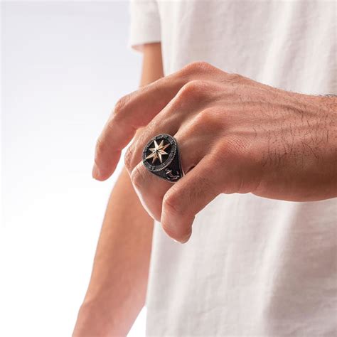 Madeinsea© Compass Rose Ring