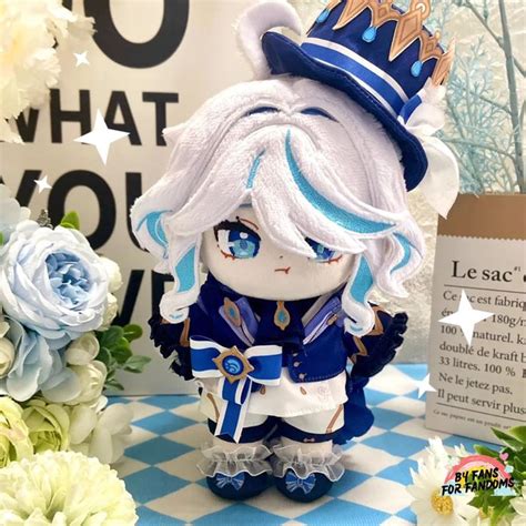 Genshin Impact Furina Coronated Prima Donna Outfit Character Plush Dol Plush Dolls Plush