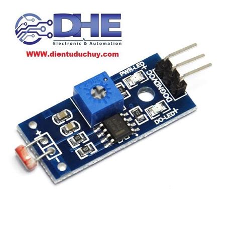 CẢm BiẾn SÁng TỐi DÙng Quang TrỞ KhÔng Relay 5vdc Linh KiỆn ĐiỆn TỬ