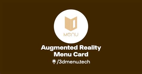 3d Menu Instagram Linktree