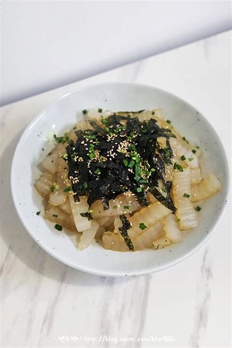 청포묵 무침 만들기