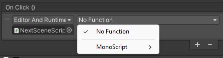 Onclick Not Showing The Functions In Script Unity Engine Unity