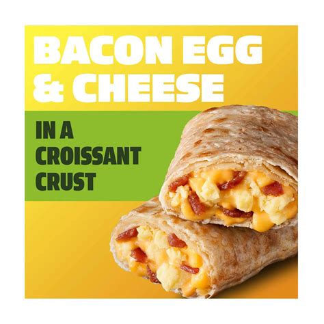Buy Hot Pockets Applewood Bacon Egg And Cheese Croissant Crust Frozen Breakfast Sandwiches