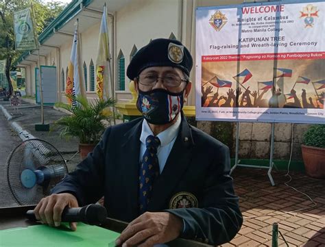 Flag Raising And Wreath Laying Kofc Luzon North