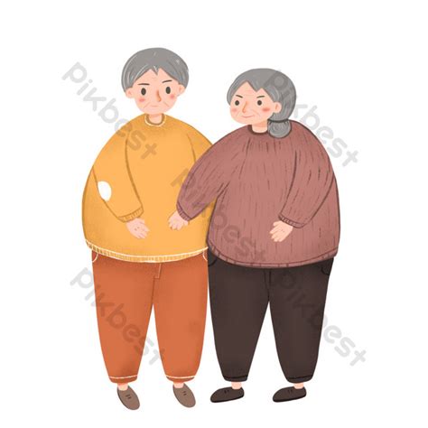 Cartoon Double Ninth Festival Old Man Png Images Psd Free Download