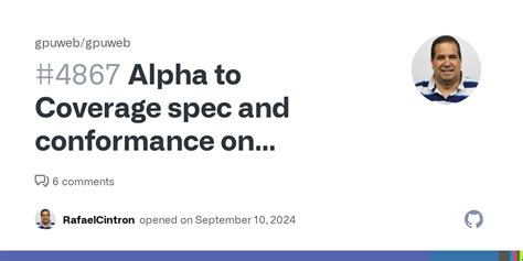 Alpha To Coverage Spec And Conformance On Qualcomm Hardware · Issue 4867 · Gpuwebgpuweb · Github