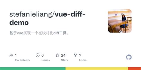 GitHub stefanieliang vue diff demo 基于vue实现一个在线对比diff工具