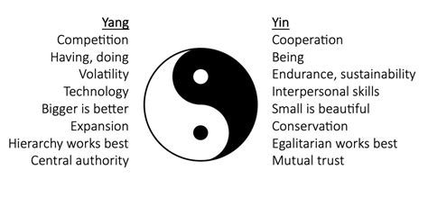 El Yin Y El Yang De Las Organizaciones Todos Somos Gaia