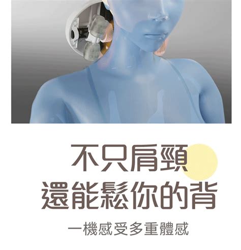 鬆博士6d肩頸後扣按摩器 Su 8889