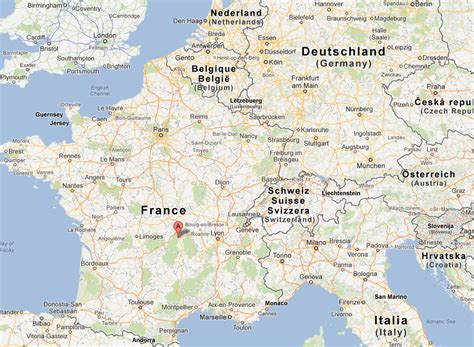 Clermont Ferrand Map And Clermont Ferrand Satellite Images