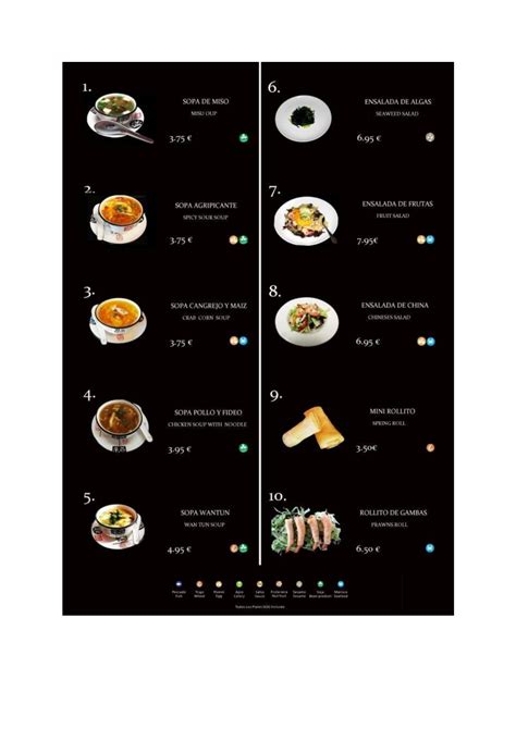 Carta Y Menù 2024 Actualizados Shan Express En Adeje Thefork