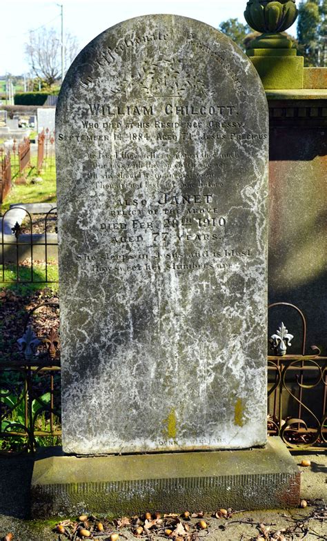 William Chilcott 1809 1884 Find A Grave Memorial