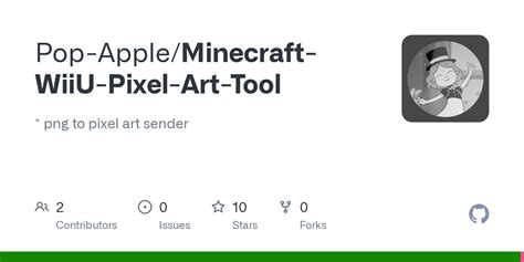 Github Pop Appleminecraft Wiiu Pixel Art Tool Png To Pixel Art Sender